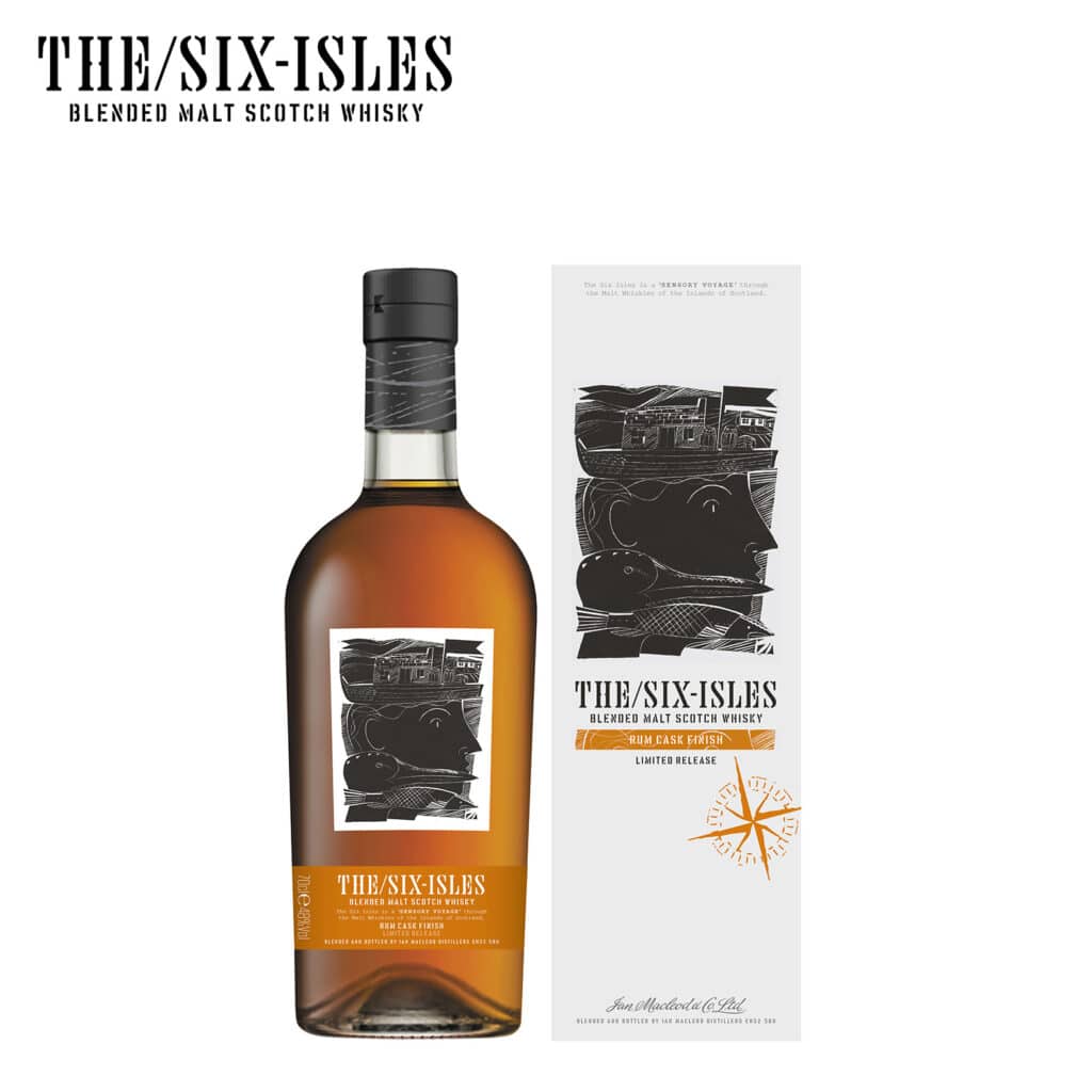 SIX ISLES BLENDED MALT RUM FINISH - TB Watson